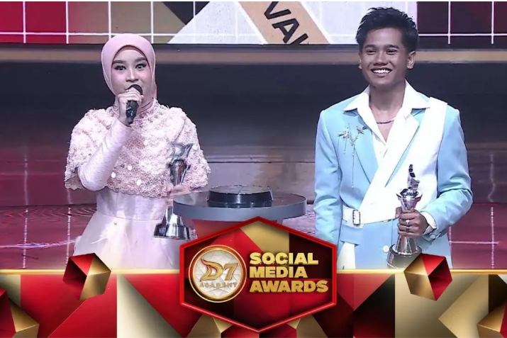 Valen dan Mila DA7 Borong Penghargaan Social Media Awards Indosiar ...